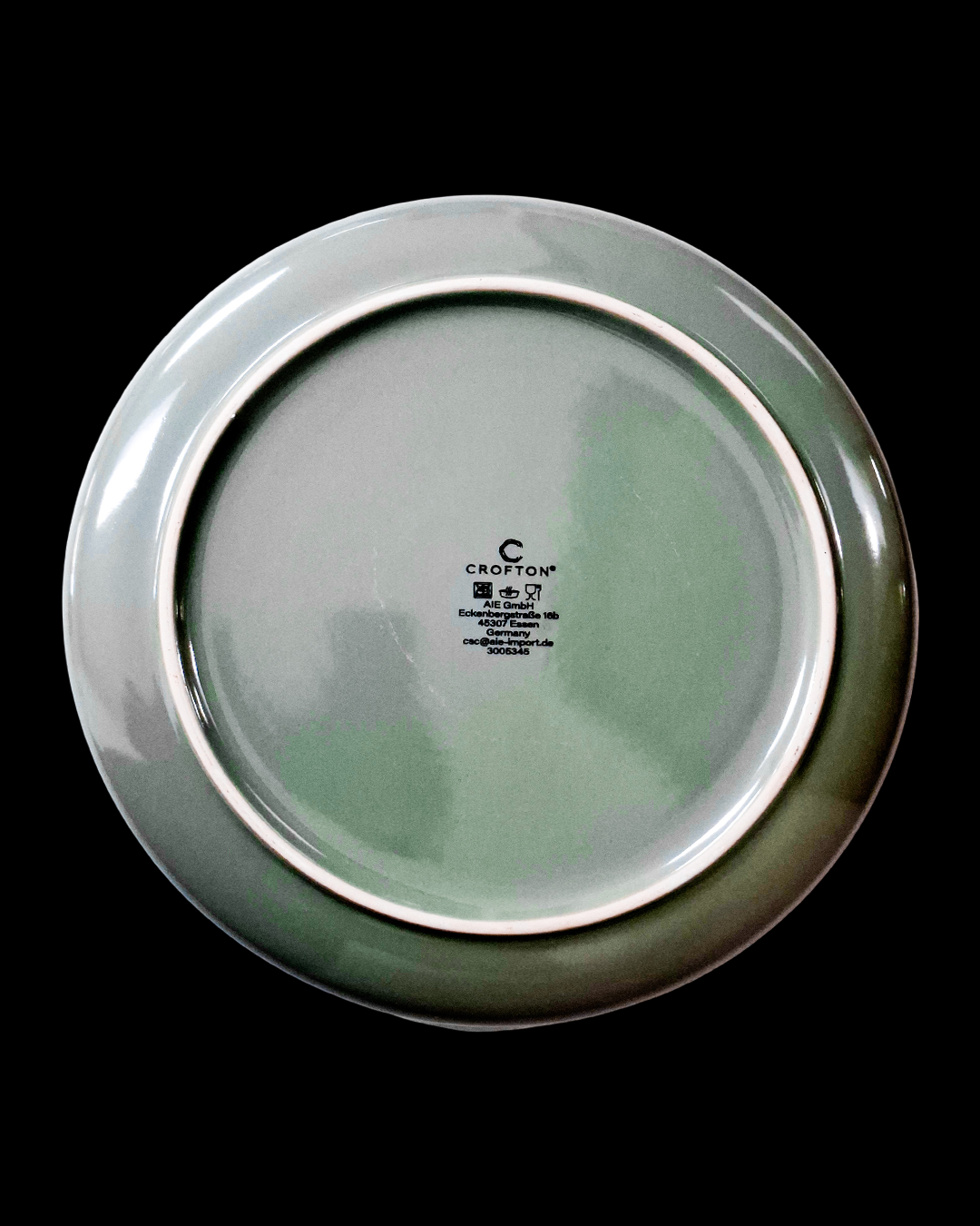 AAH 10.5 Inch Pit Edge Color Glaze Plate – KIKAPU CHETU
