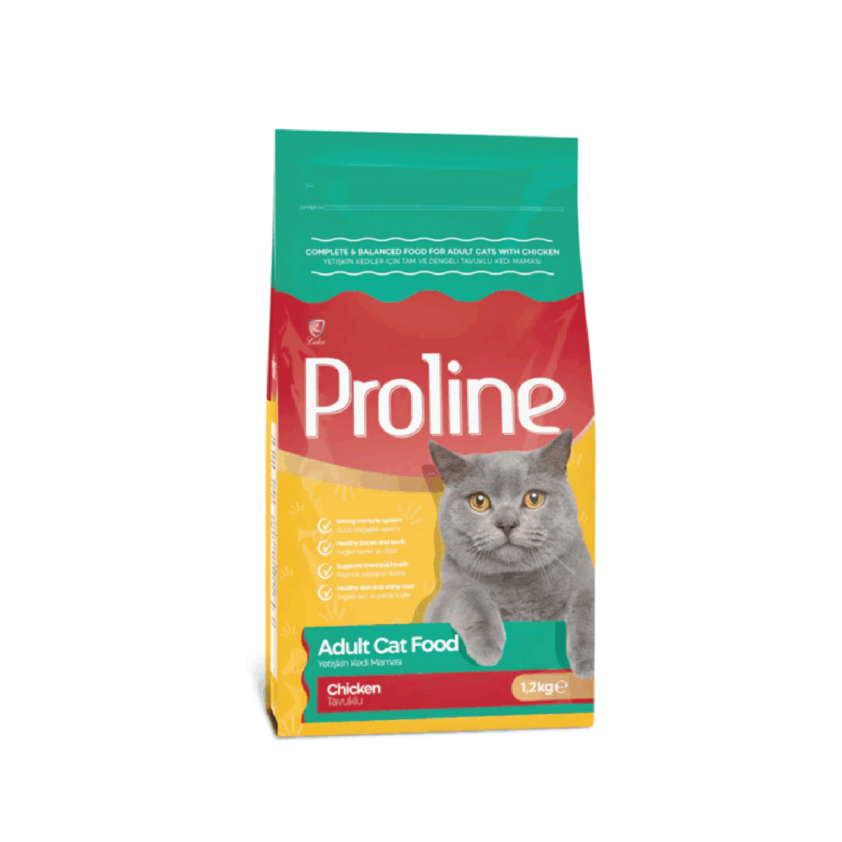 Proline Adult Cat Food Chicken 1.2Kg – KIKAPU CHETU