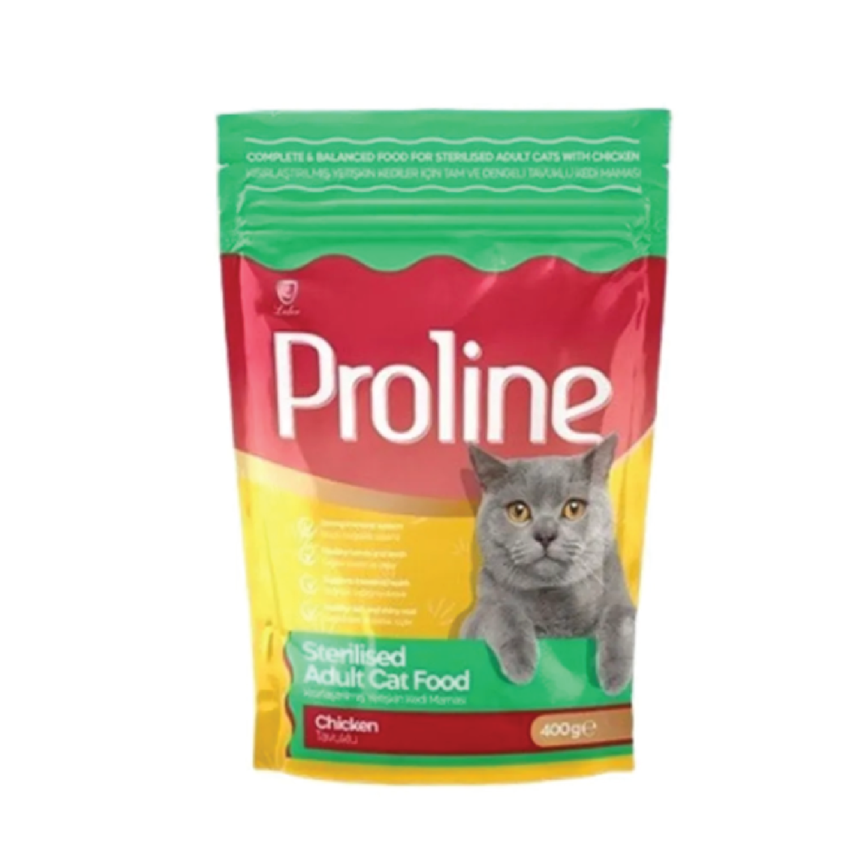 Proline Sterilised Adult Cat Food Chicken 0.4Kg – KIKAPU CHETU
